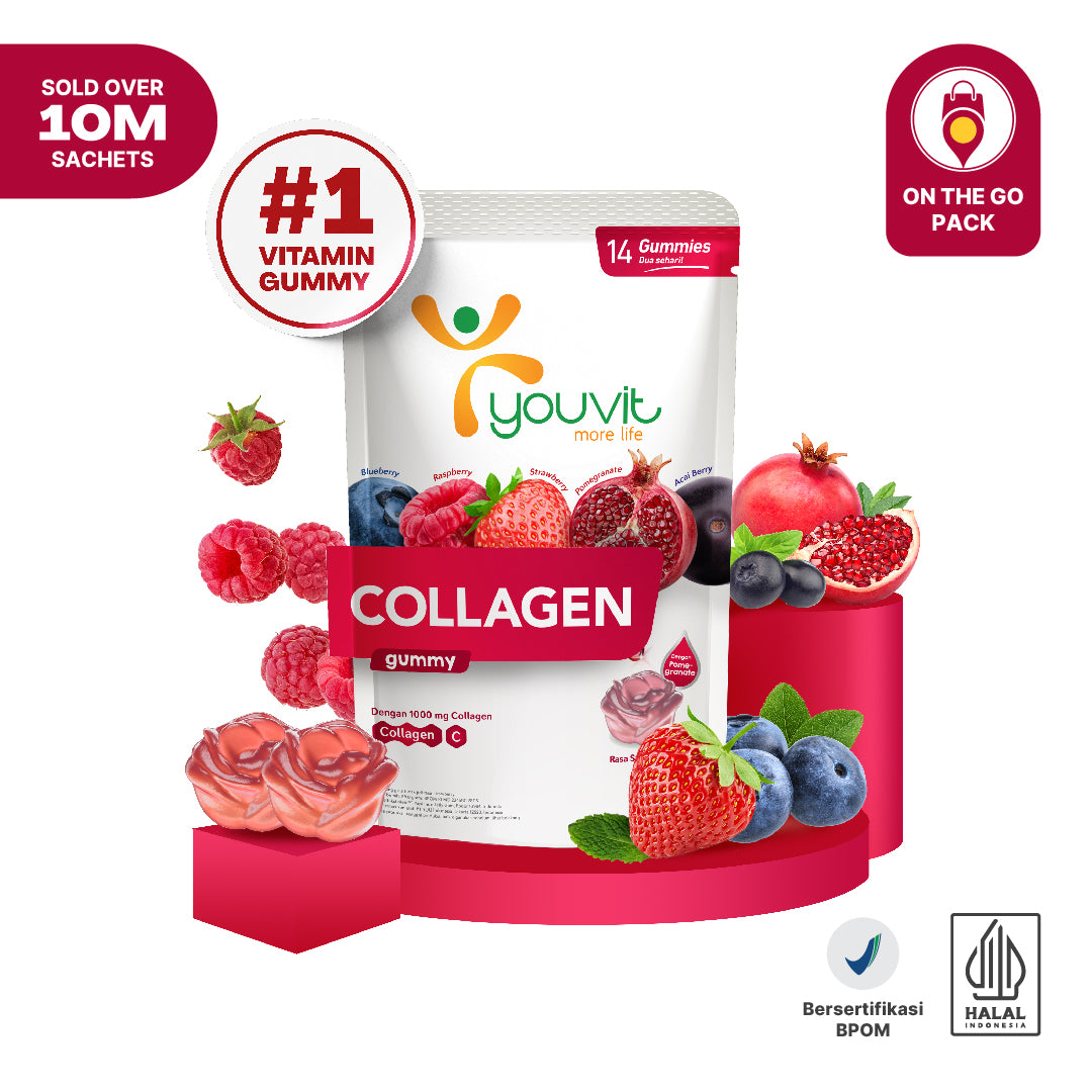 Youvit Collagen | Suplemen Collagen untuk Anti-Aging