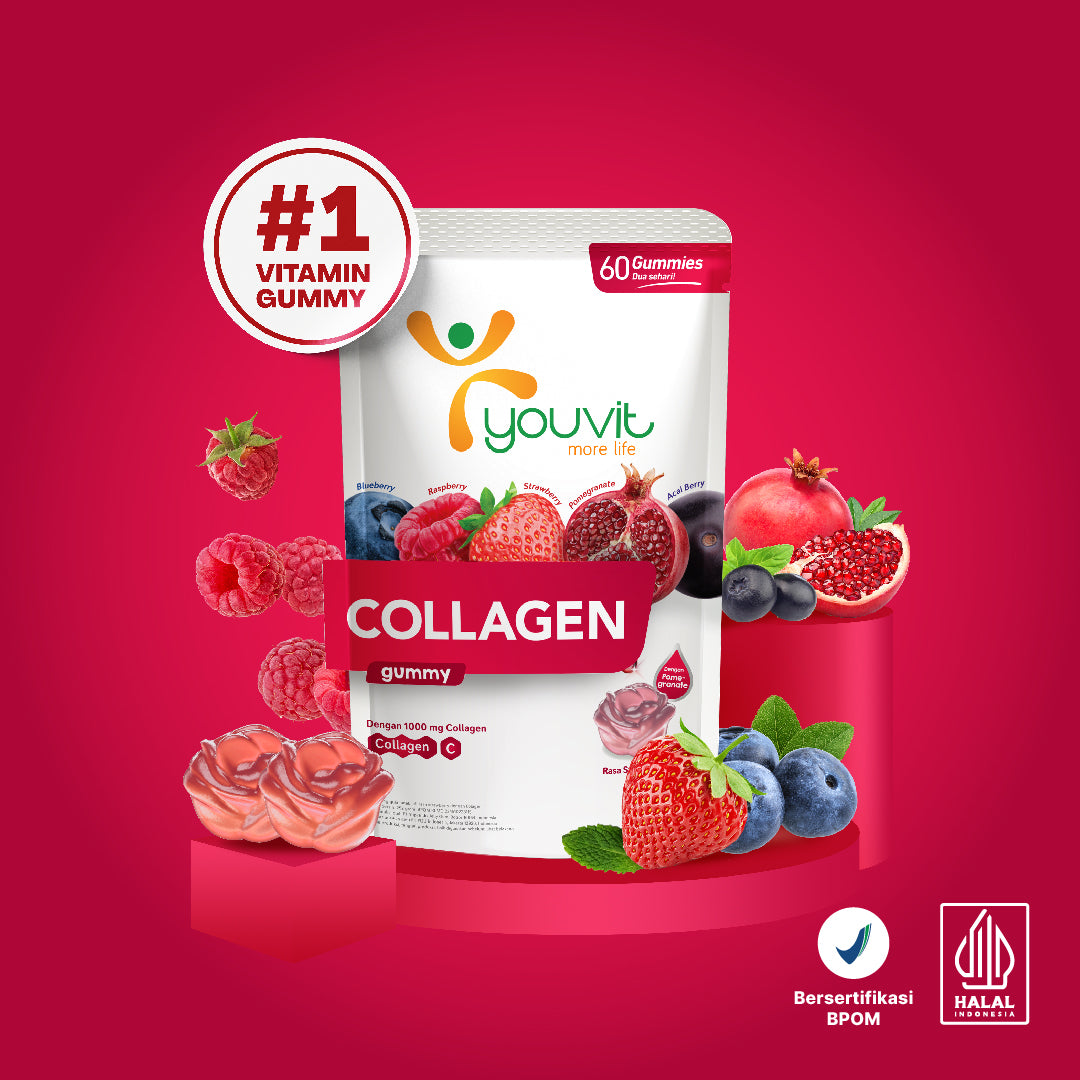 Youvit Collagen | Suplemen Collagen untuk Anti-Aging
